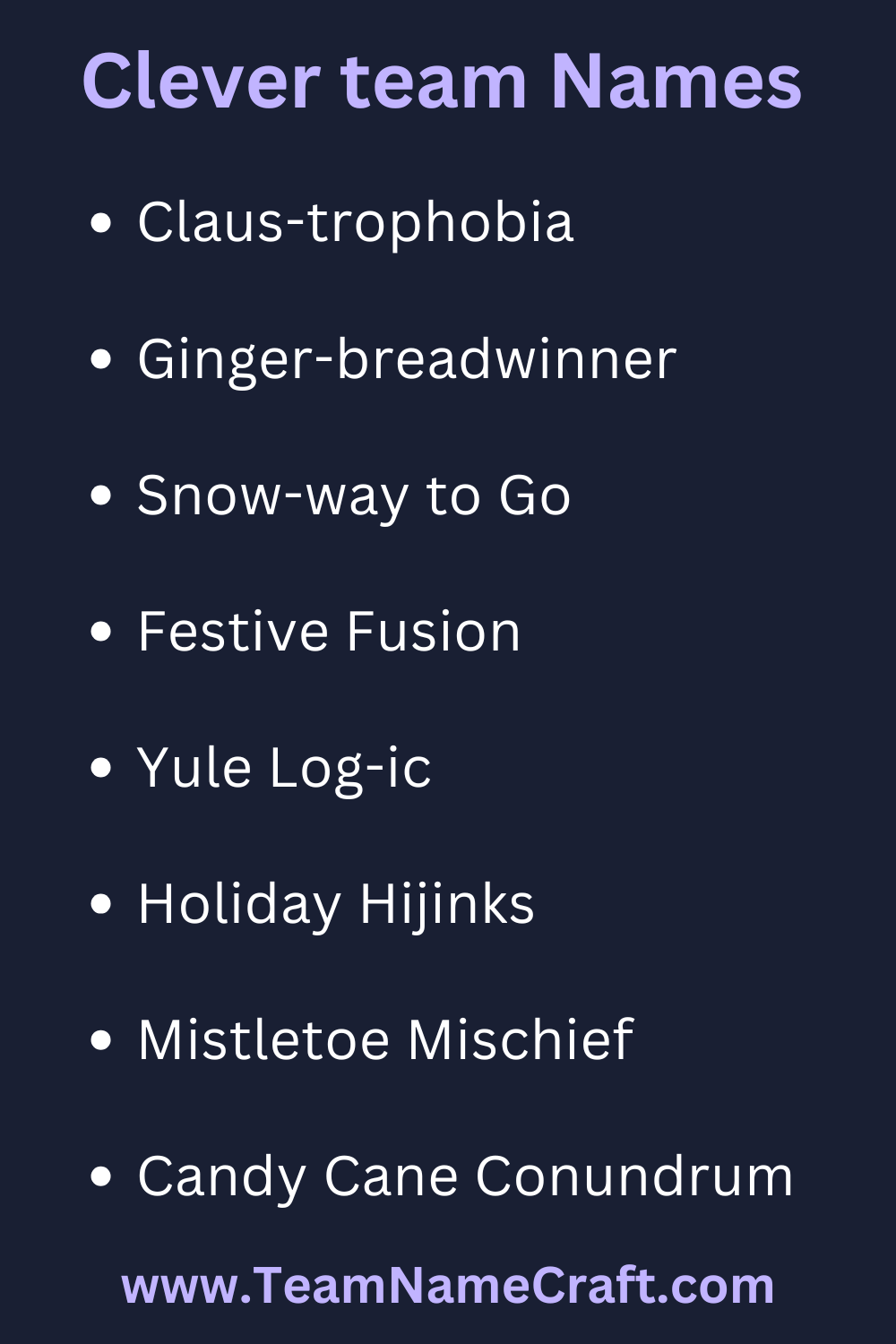 189+ Winning Christmas Sports Team Names for Squads and Athletic ...