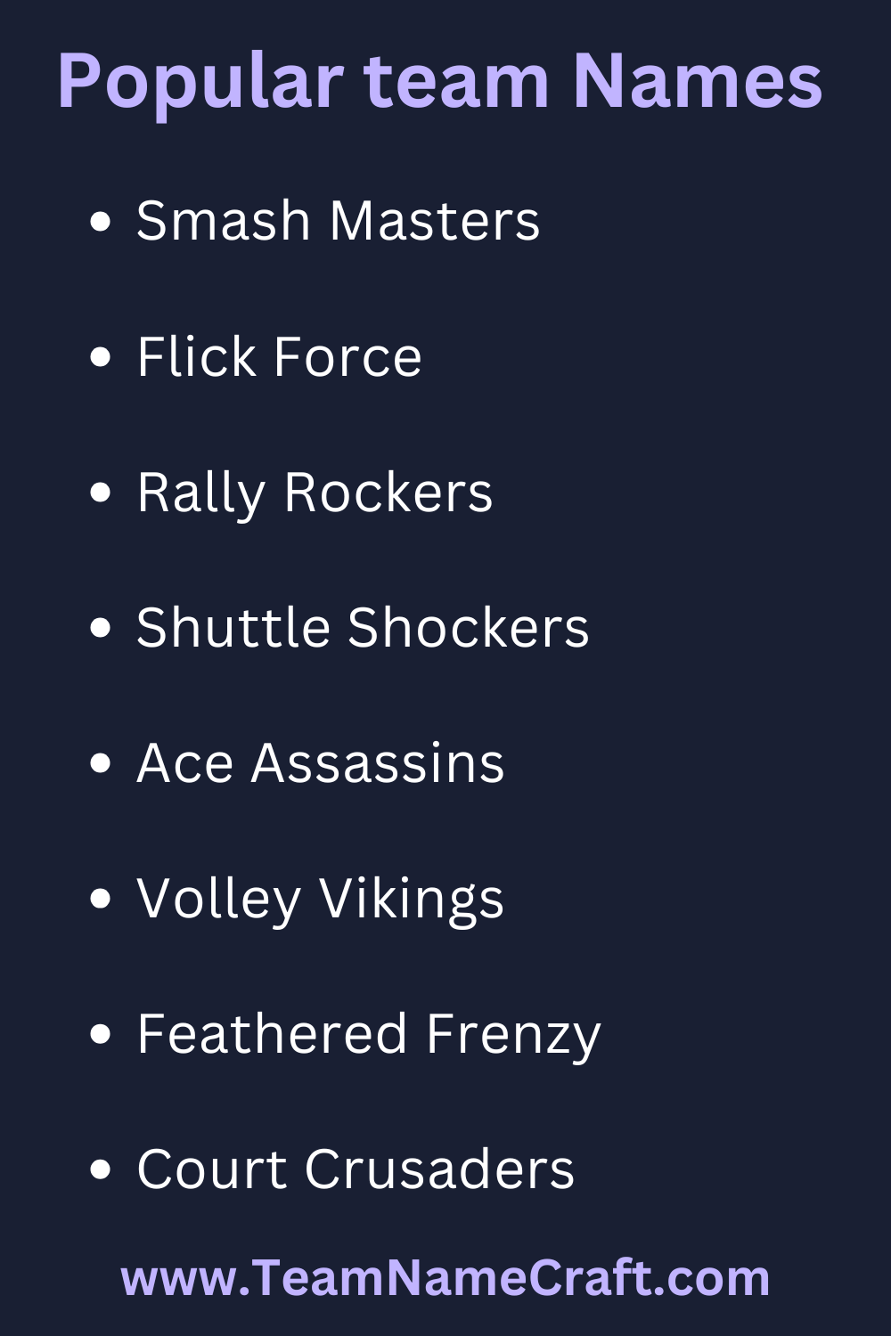 200+ Best Badminton Team Names - Team Name Craft