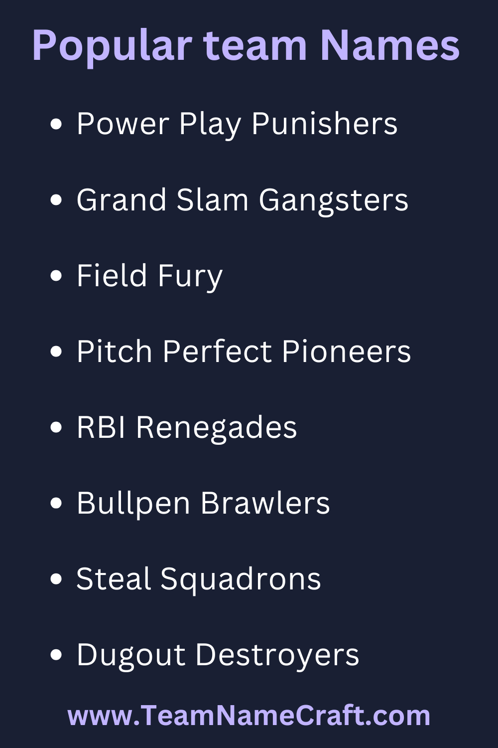 Step Up to the Plate: Explore the 200+ Iconic Baseball Team Names ...