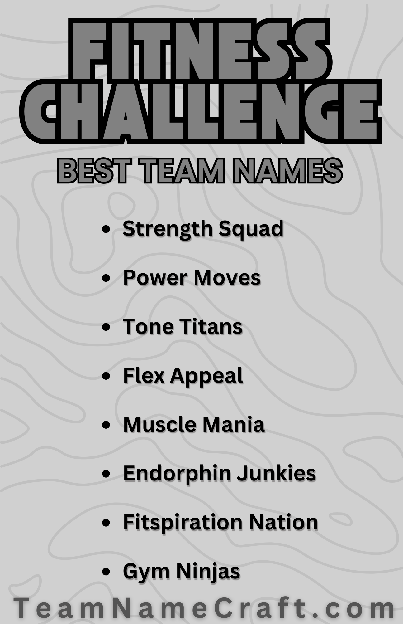 1100+ Fitness Challenge Team Names (Creative, Fun, and Motivating Ideas) - Team Name Craft