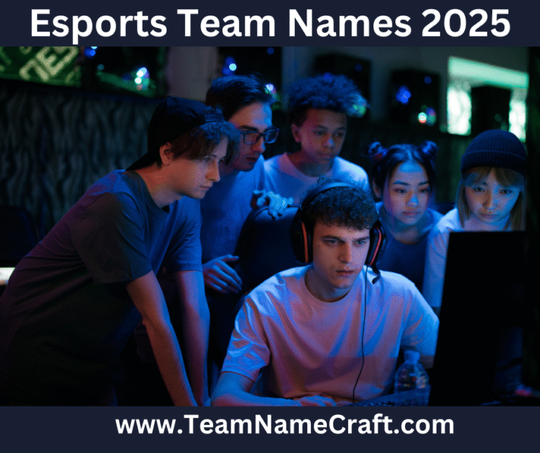 1000+ Best Esports Team Names for 2025 - Team Name Craft