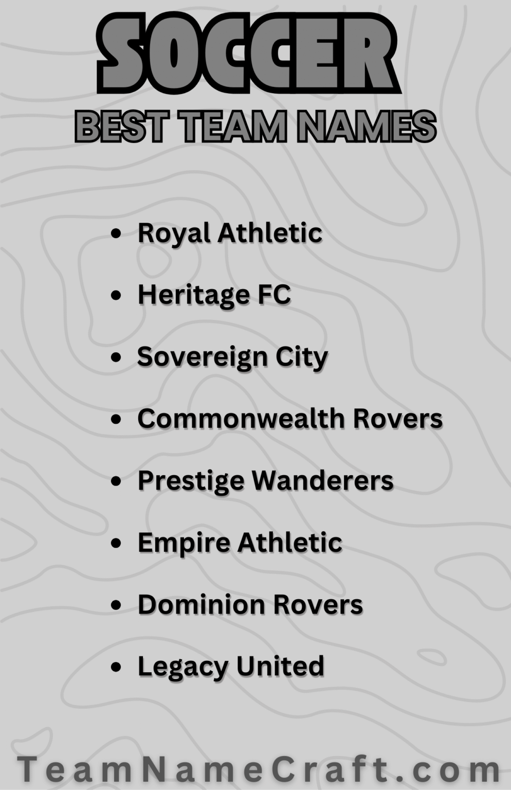 500+ Creative Soccer Team Names: The Ultimate Guide for 2025 - Team ...