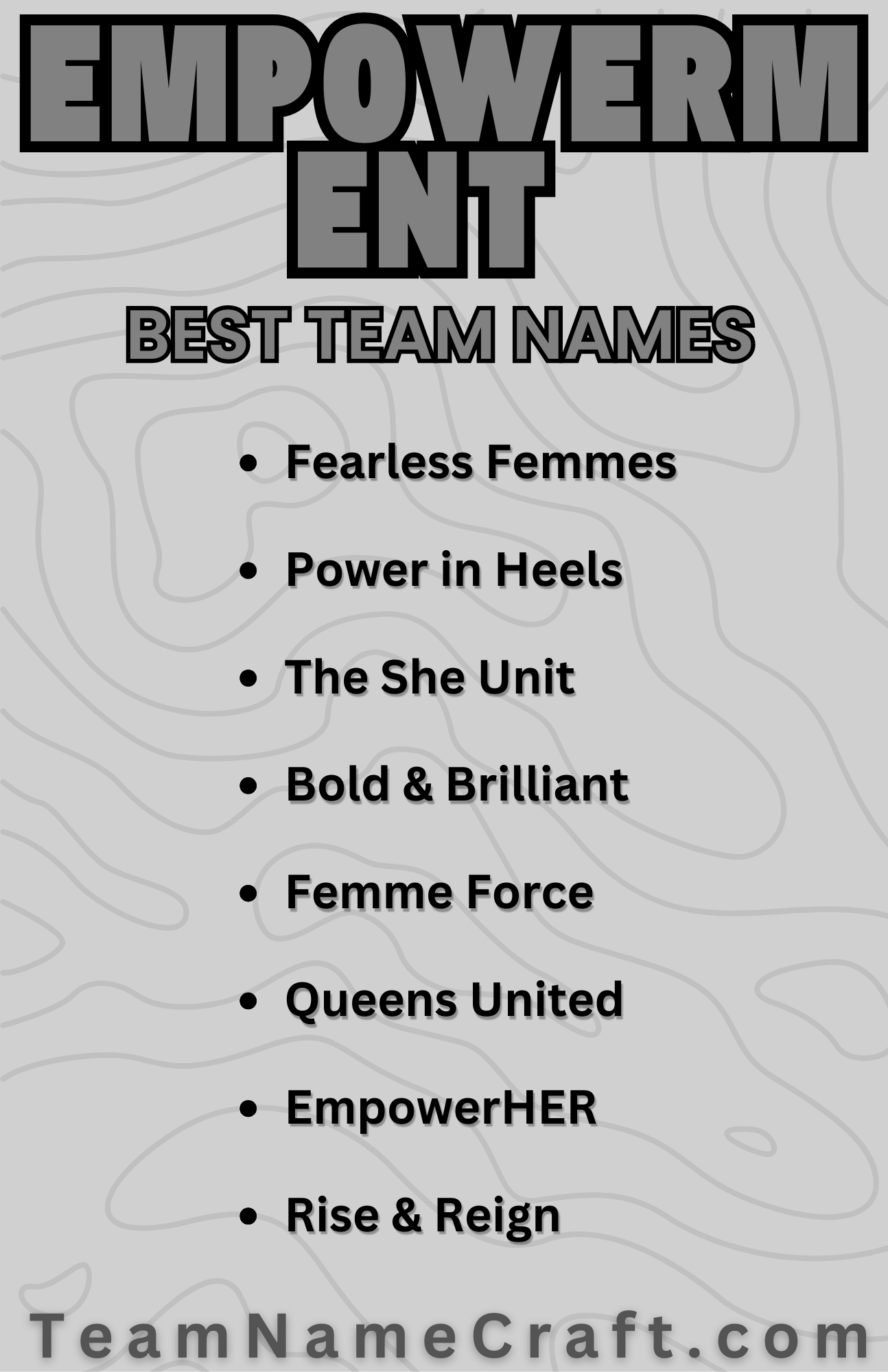 800+ Unique Team Name Ideas for Women Empowerment Events - Team Name Craft