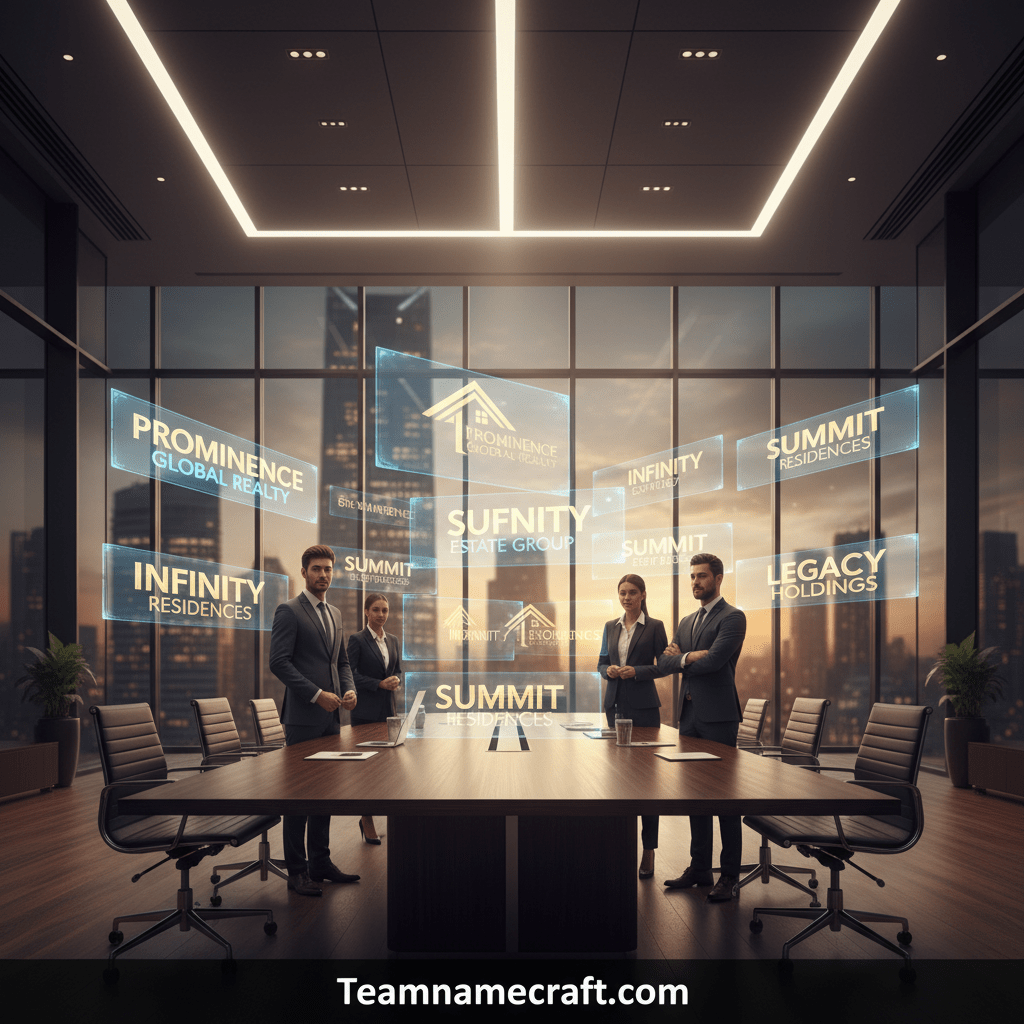 340+ Best Real Estate Group Names for Modern Boutique Agencies - Team ...
